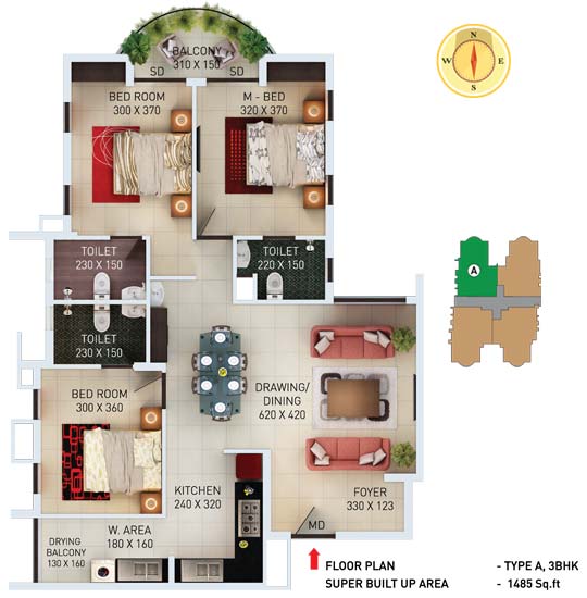DD Kings Square: Residential Apartments in Edappally, Thrikkakara ...