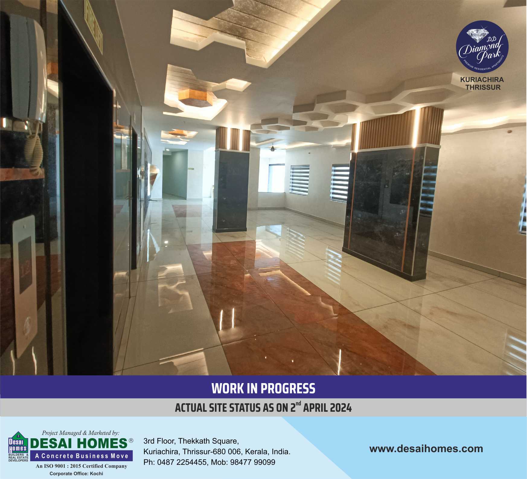 DD Diamond Park: Flats in Kuriachira, Thrissur | DesaiHomes