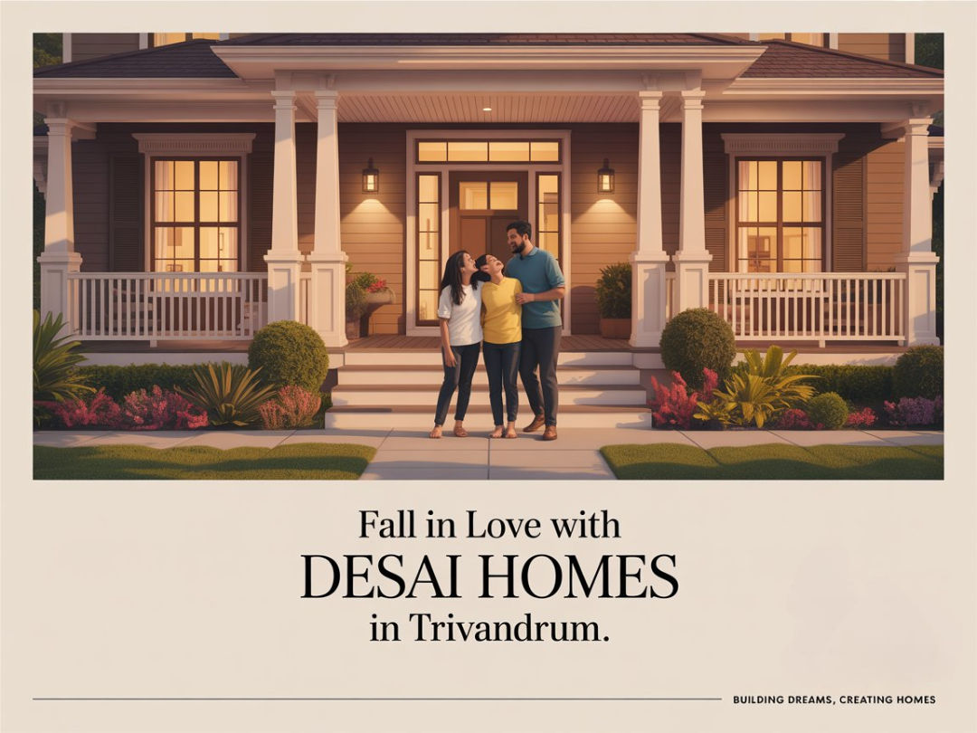 Come and Fall in Love with Desai Homes Luxury Apartments in Trivandrum ...